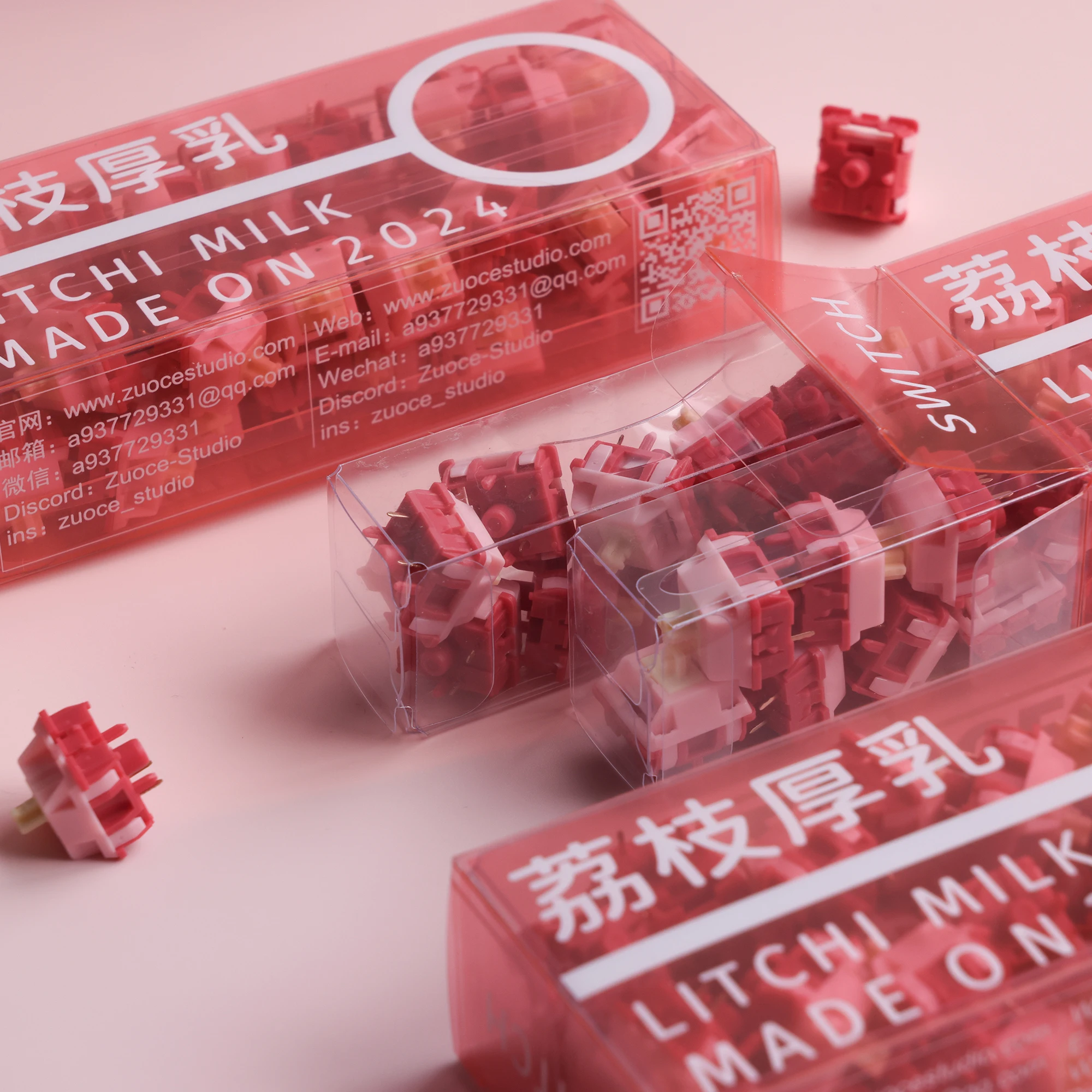 Zuoce-Litchi-Milk-Switch-Tactile-MX-Stem-switch-for-Gaming-Mechanical ...