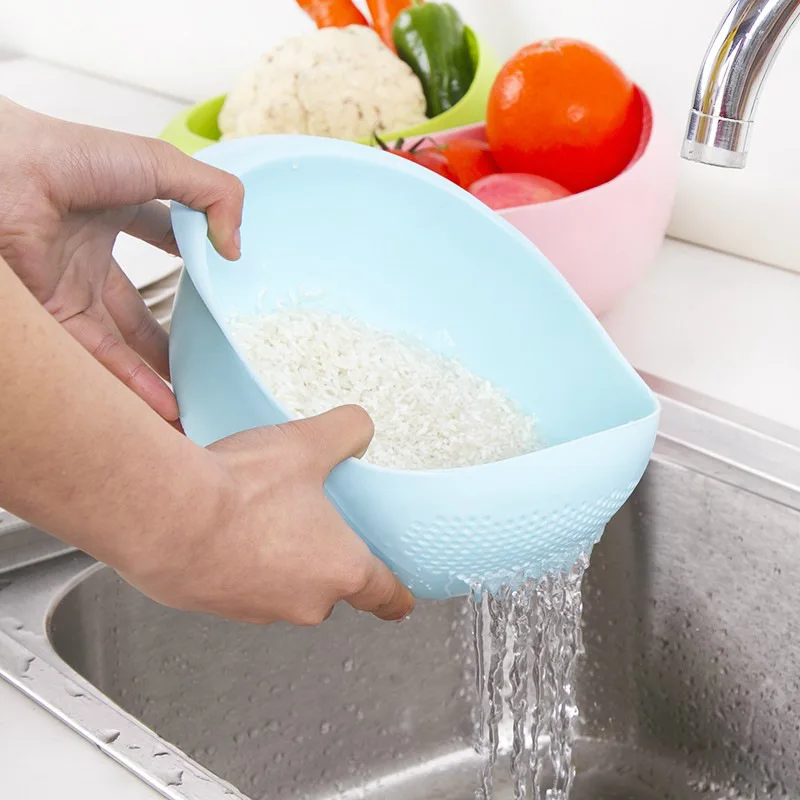 Kitchen-Multifunctional-Rice-Panning-Machine-Vegetable-Basket-Water ...