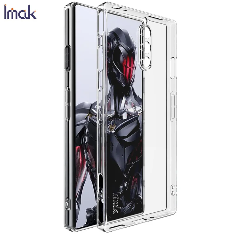 For-ZTE-nubia-Red-Magic-8-Pro-Case-IMAK-Ultra-Thin-Soft-TPU-Clear-Back ...