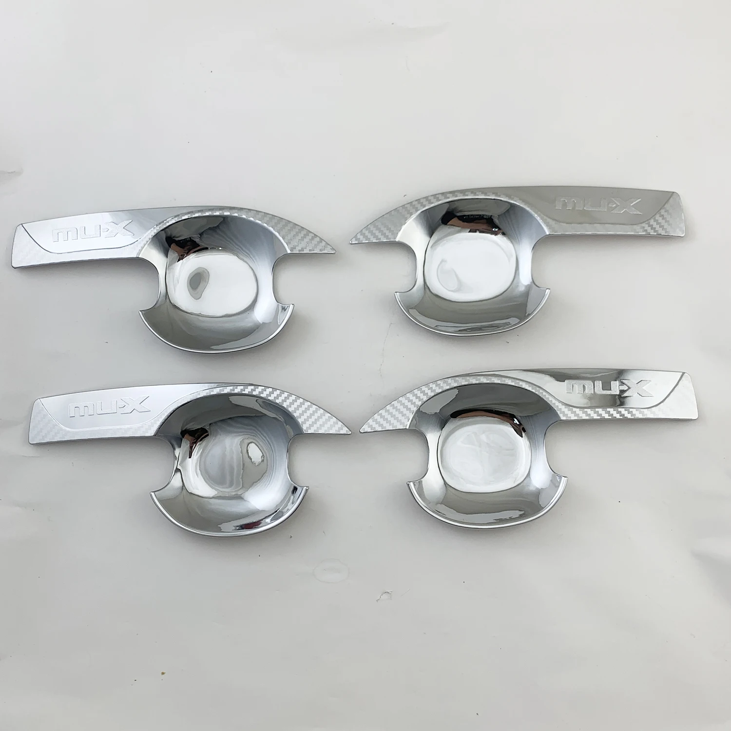 4pcs ABS Chrome Black Car Accessory 2015 2016 2017 2018 2019 2020 For ...
