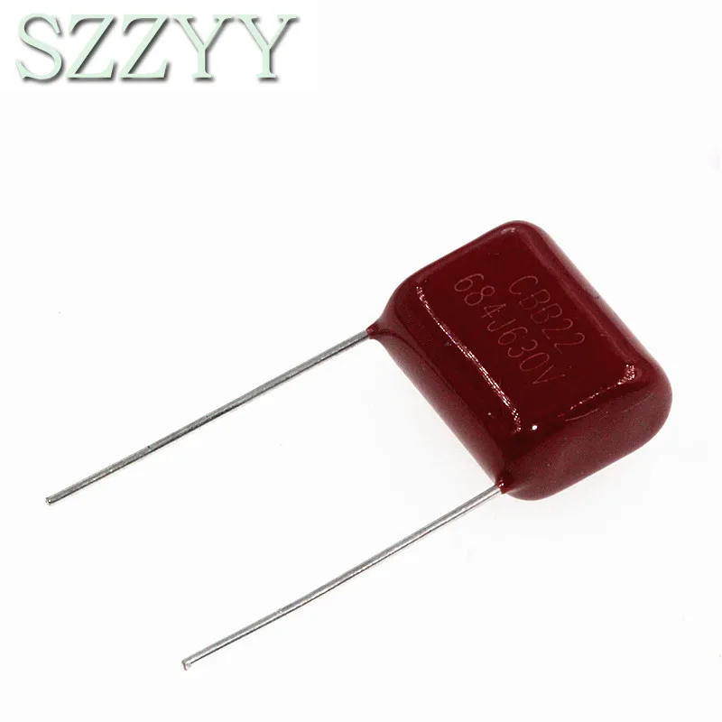 10pcs 630v684j 0.68uf Pitch 20mm 684 630v 680nf Cbb Polypropylene Film ...