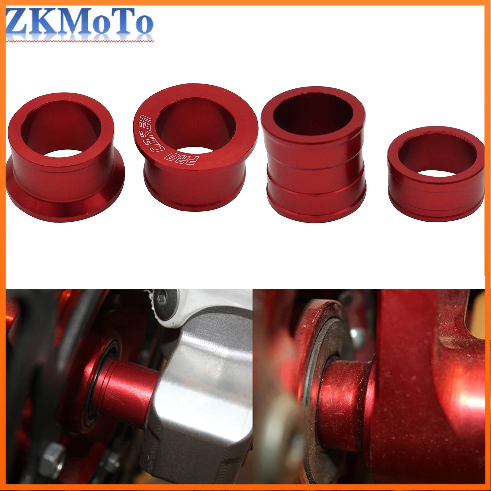 Motorcycle-CNC-Front-Rear-Wheel-Hub-Spacers-For-HONDA-CR125R-CR250R ...