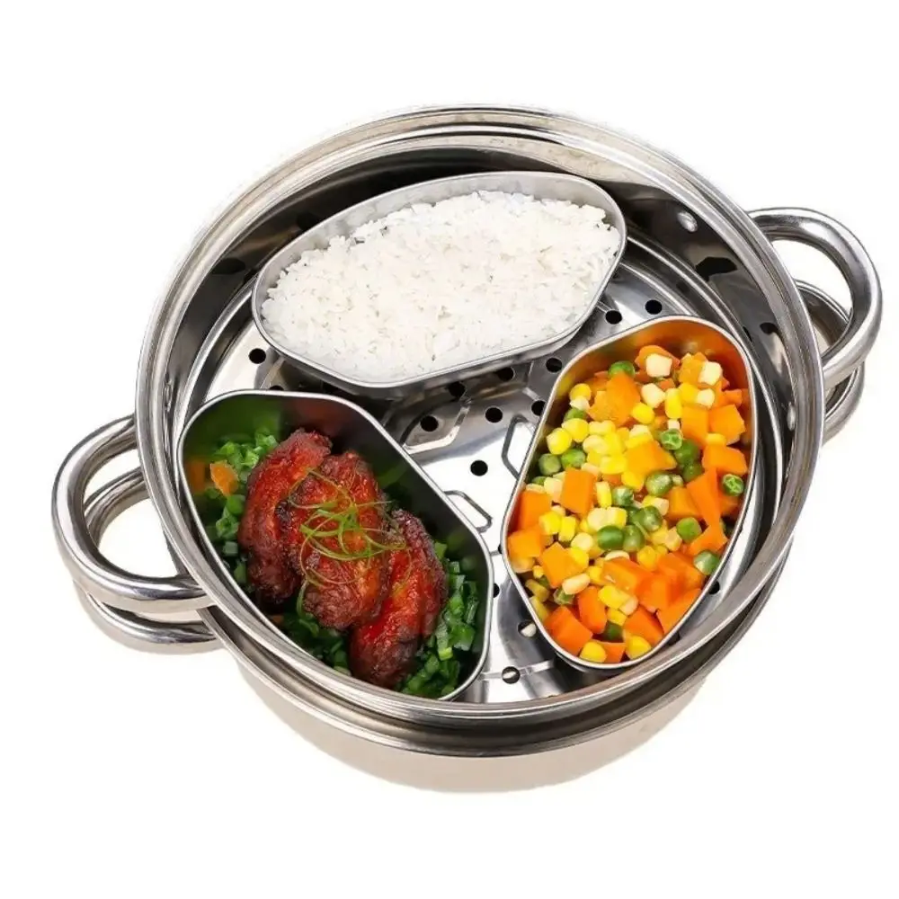 3pcs-Stainless-Steel-Fan-shaped-Steaming-Grid-Rice-Cooker-Steaming-Cup ...