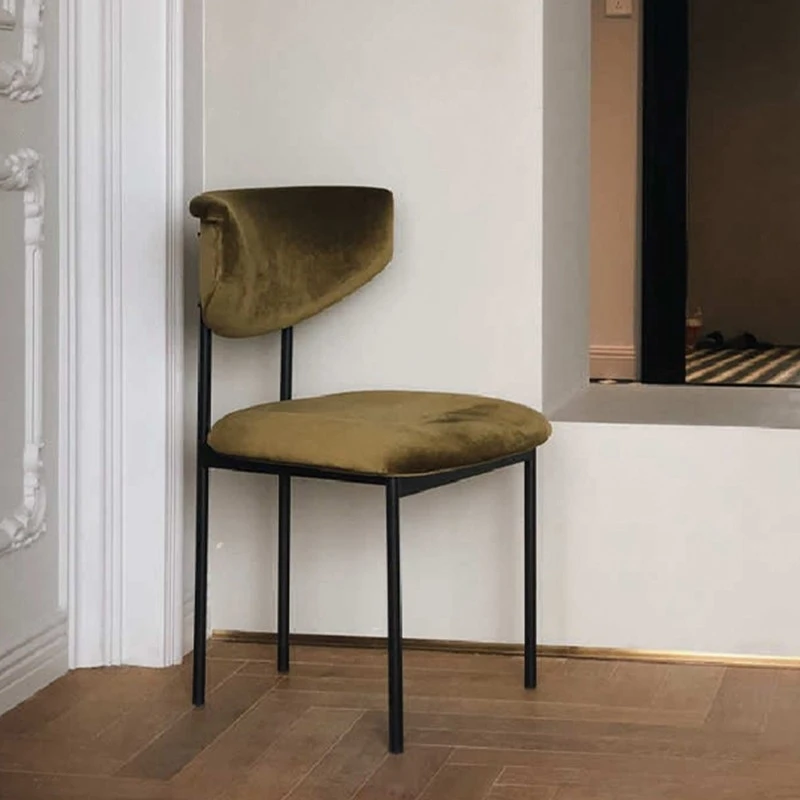 Library Nordic Lounge Dining Chairs Kitchen Cafe Ergonomic Soft Dining ...