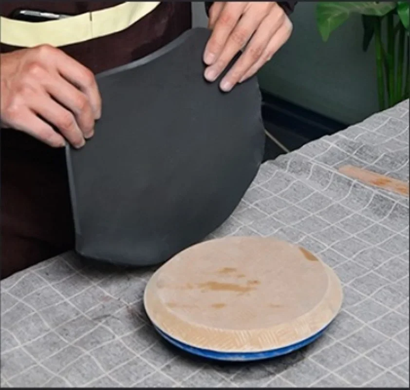 Ceramic-Plate-Forming-Mold-Tan-Wooden-Density-Plate-Printing-Blank ...