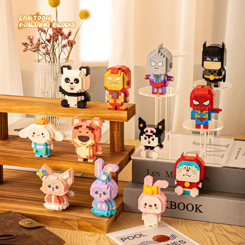 Disney-Sanrio-series-mini-building-block-toys-cartoon-character ...