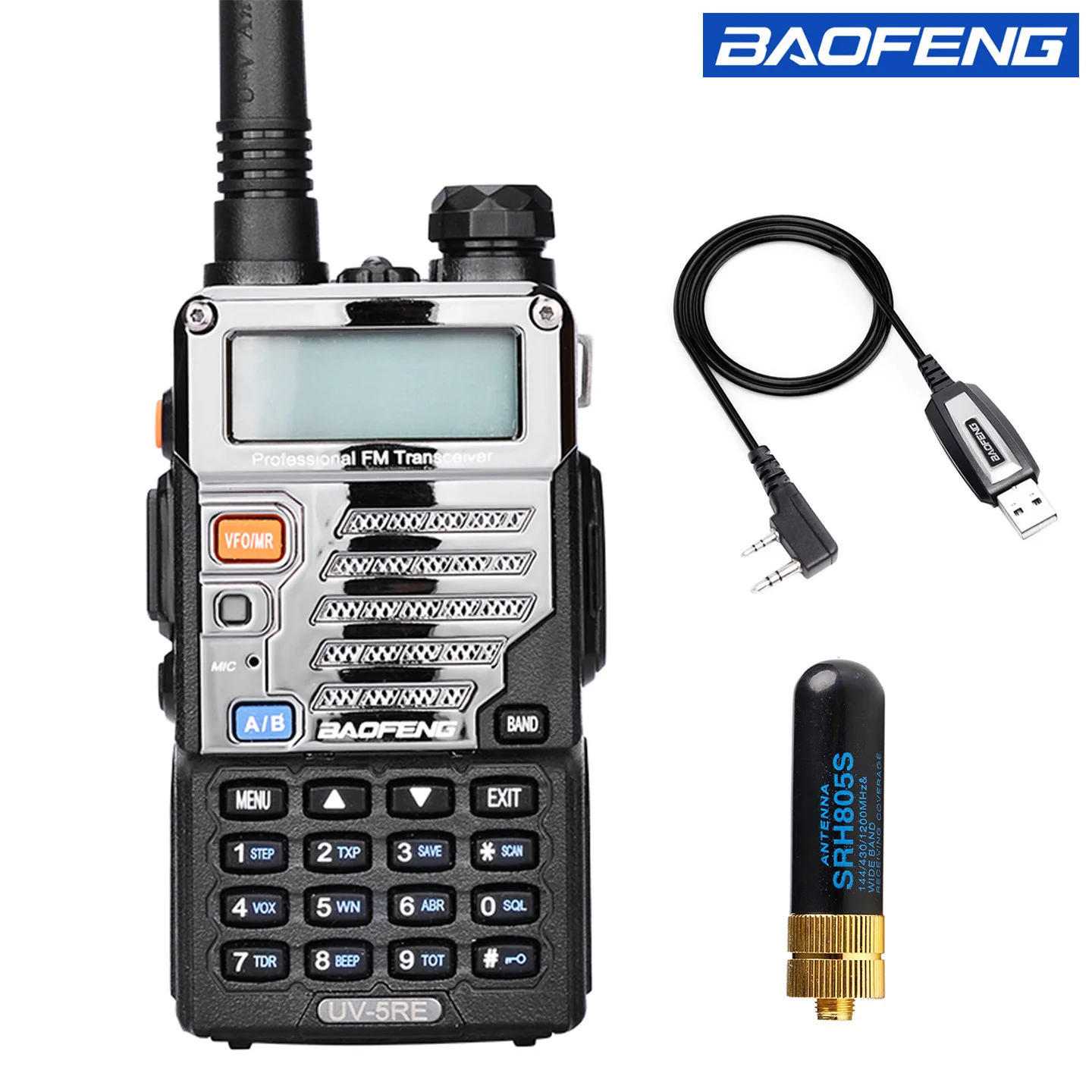 Baofeng-Walkie-Talkie-UV-5RE-high-power-Civil-walkie-talkie-with-dual ...