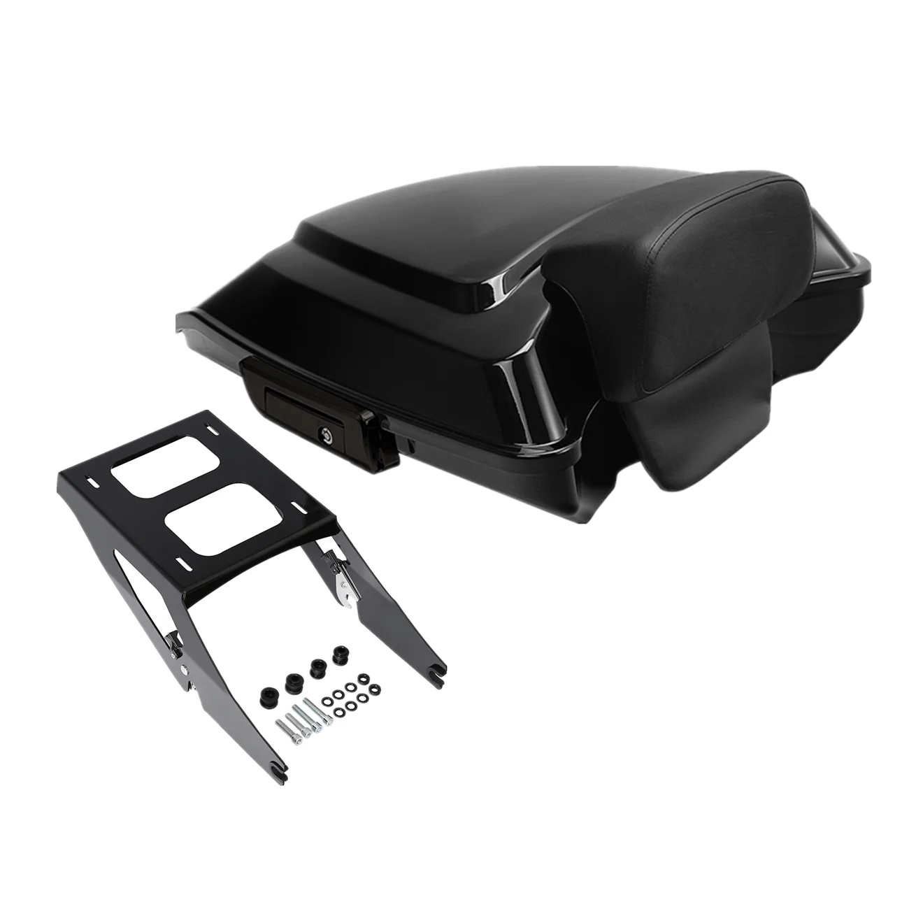 Motorcycle-Razor-Pack-Trunk-Backrest-Mount-For-Harley-Tour-Pak-Sport ...
