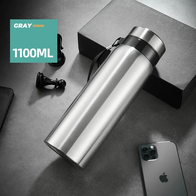 Stainless Steel Thermos Bottle Keep Cold and Hot Bottle Temperature ...