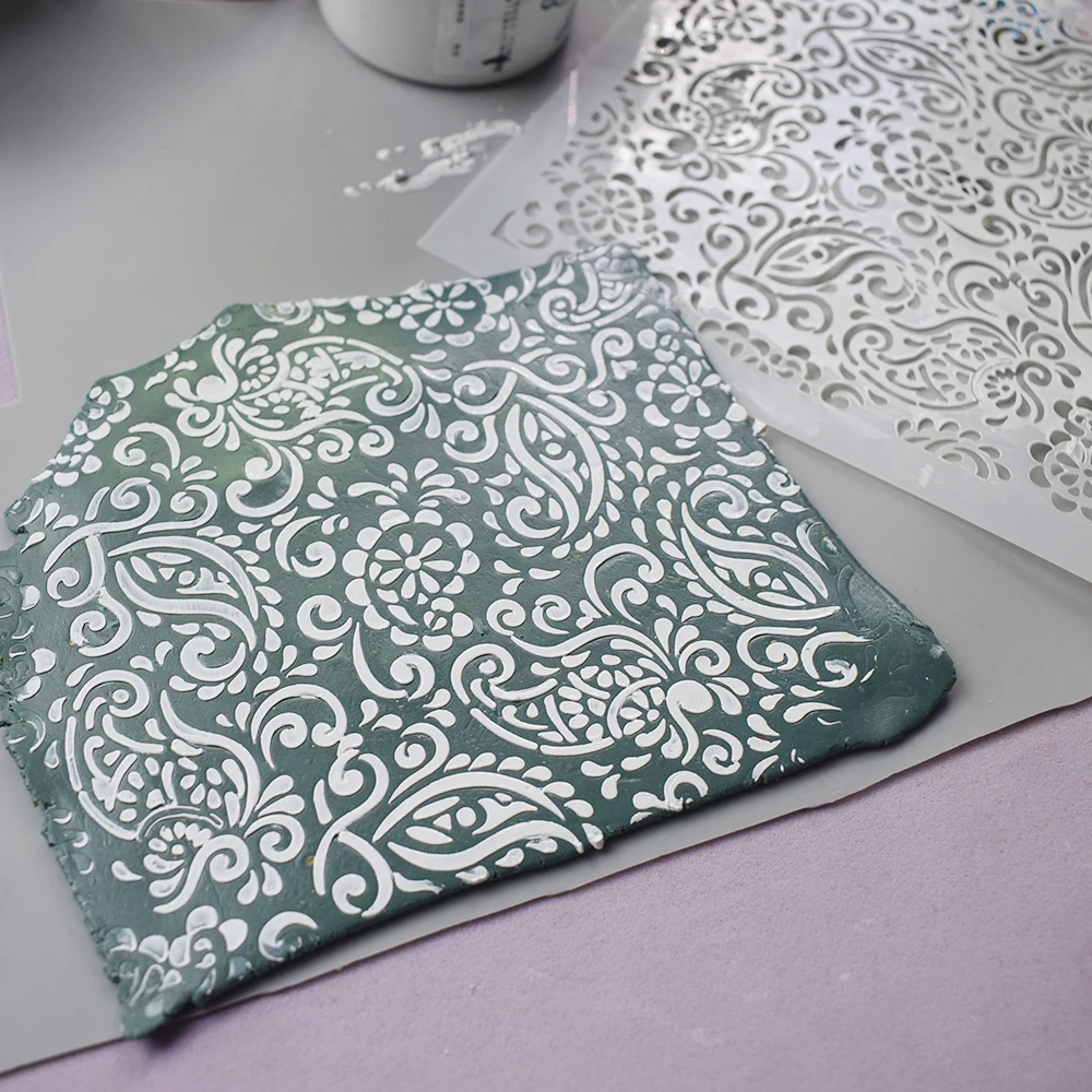 Printable Paisley Scrapbook Paper