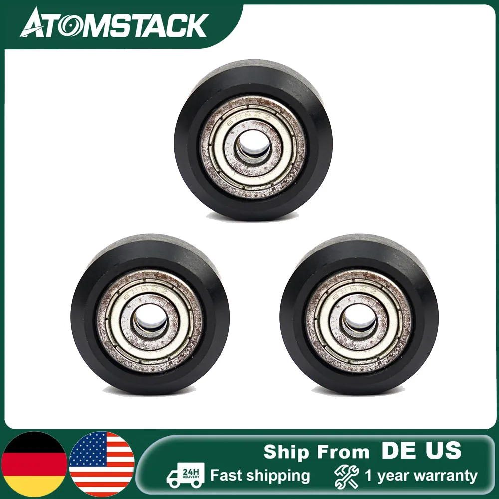 3PCS-Universal-Pom-Pulley-Wheel-Replacement-For-All-Atomstack-Laser ...