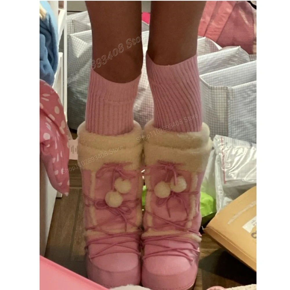 Botas-de-media-ca-a-con-tiras-y-Bola-de-Pelo-Para-mujer-Zapatos-c-lidos.jpg