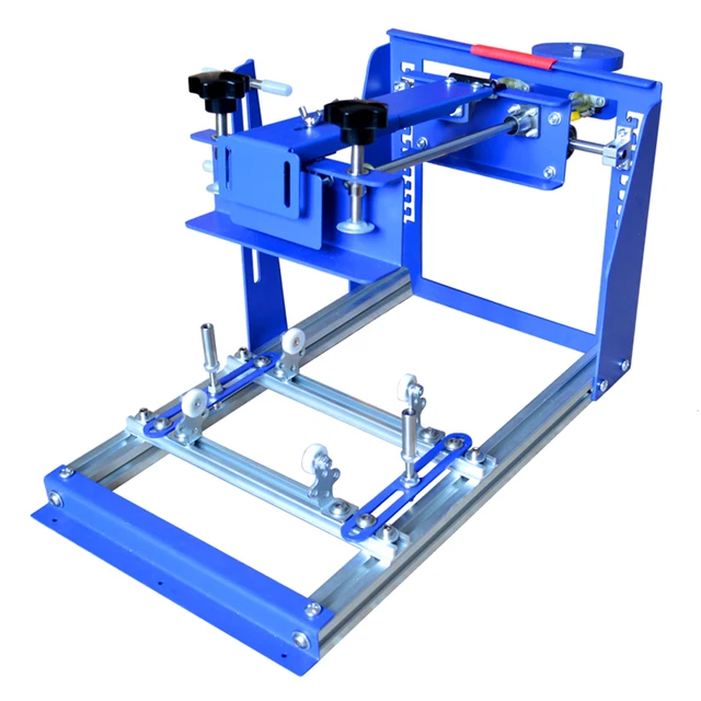 Manual Single-Color Single-Station Curved Screen Printing Machine ...