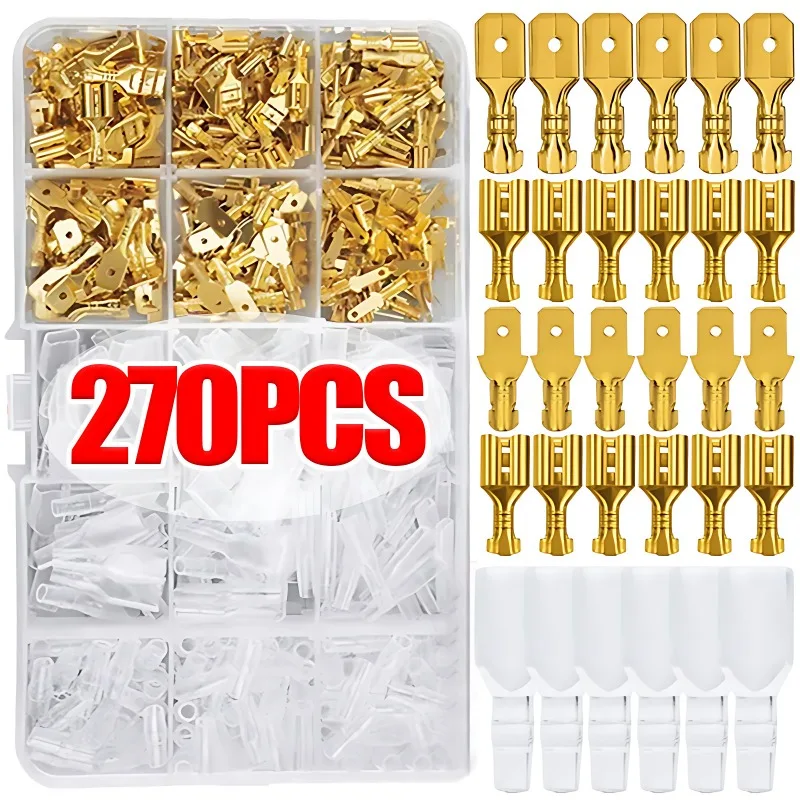 Conector-de-cable-macho-y-hembra-aislado-terminales-de-crimpado-el ...