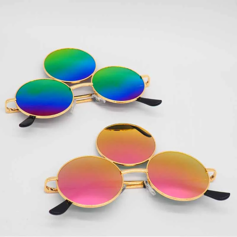 Trippy-Lights-Third-Eye-Round-Sunglasses-Women-Men-Reflective-Mirrored ...