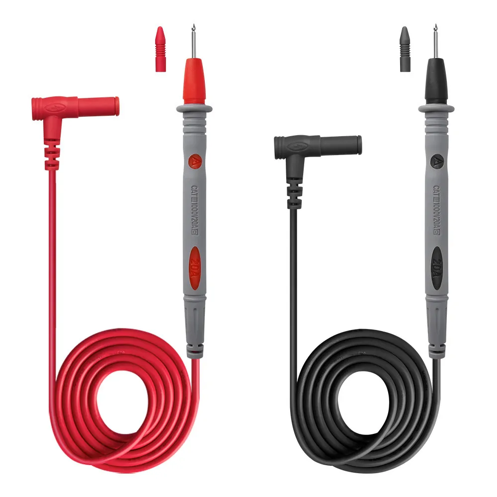 Multimeter Test Leads Universal Cable AC DC 1000V 20A 10A CAT III ...