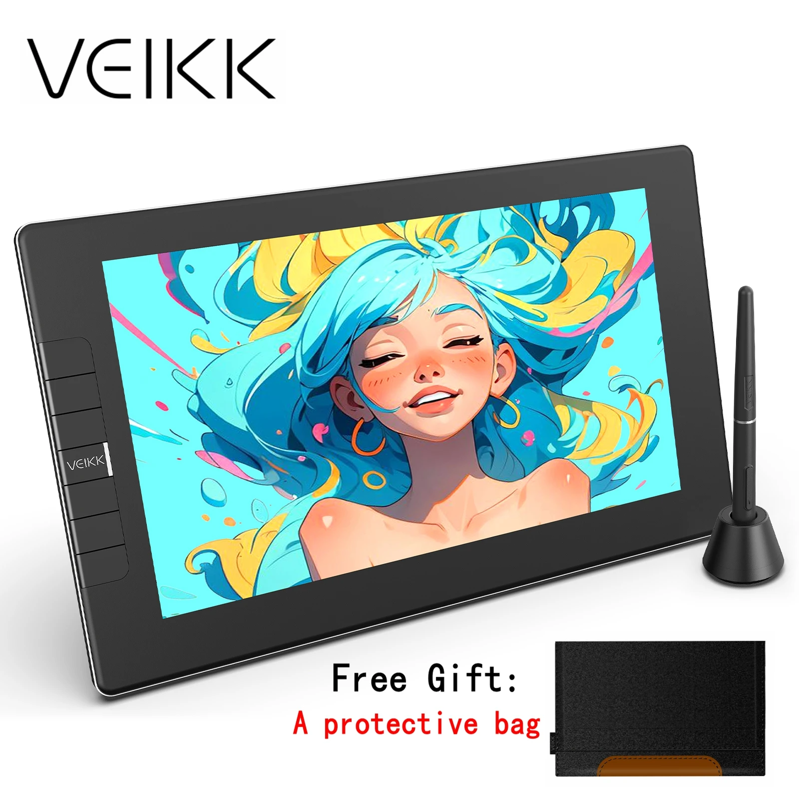 VEIKK-VK1200V2-11-6-Inch-Graphics-Tablet-Monitor-Drawing-Monitor ...