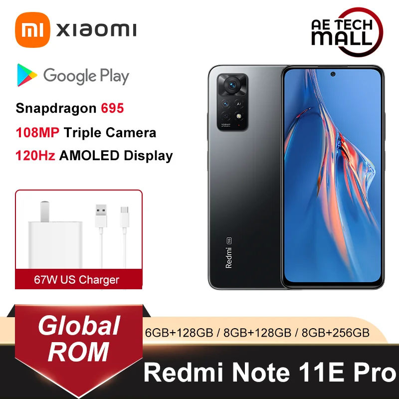 Xiaomi-tel-fono-inteligente-Redmi-Note-11E-Pro-Rom-Global-5G-Note-11-E ...
