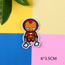 Marvel Patches Iron man Spiderman Captain America Hulk Thor Anime ...