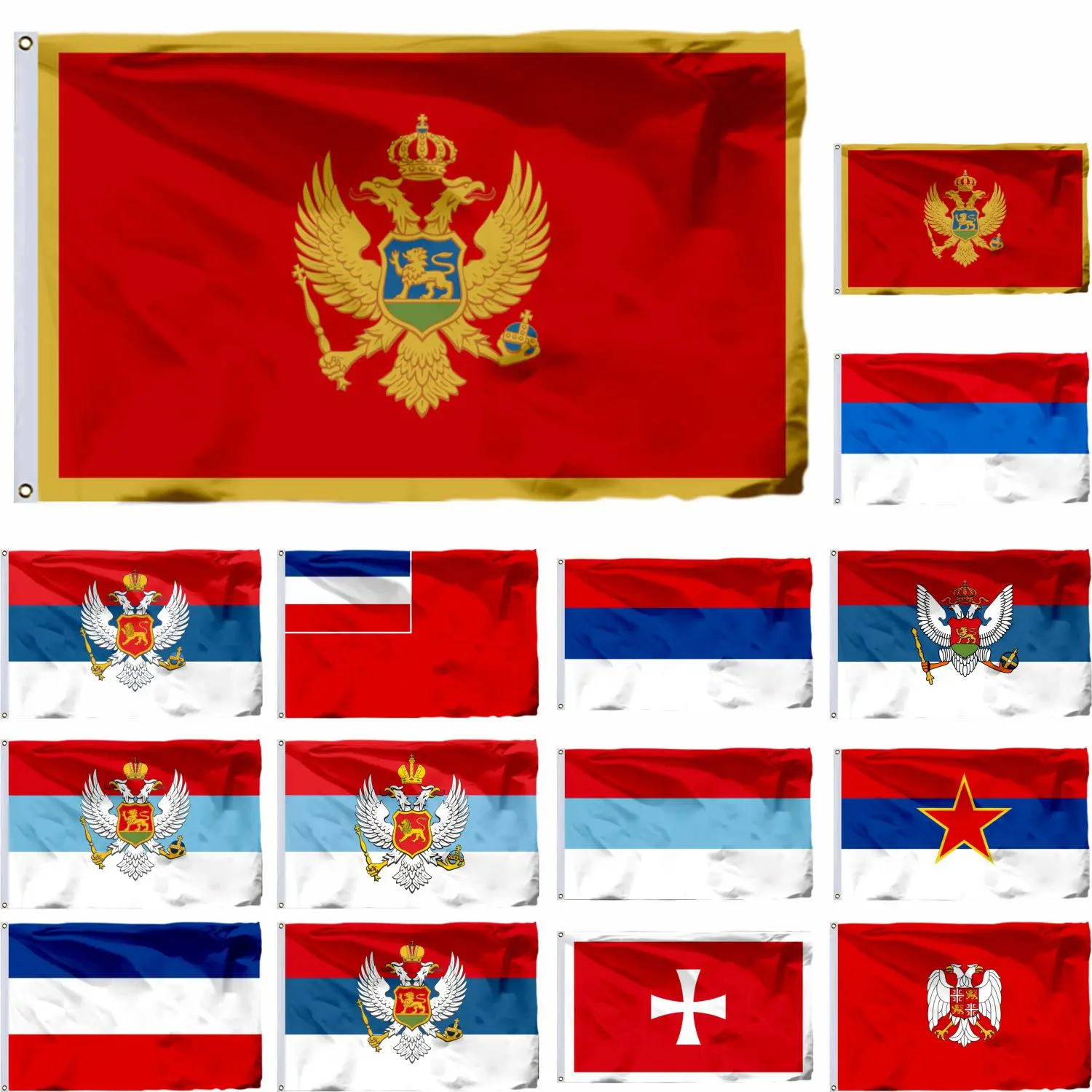 Serbian Flag 1914