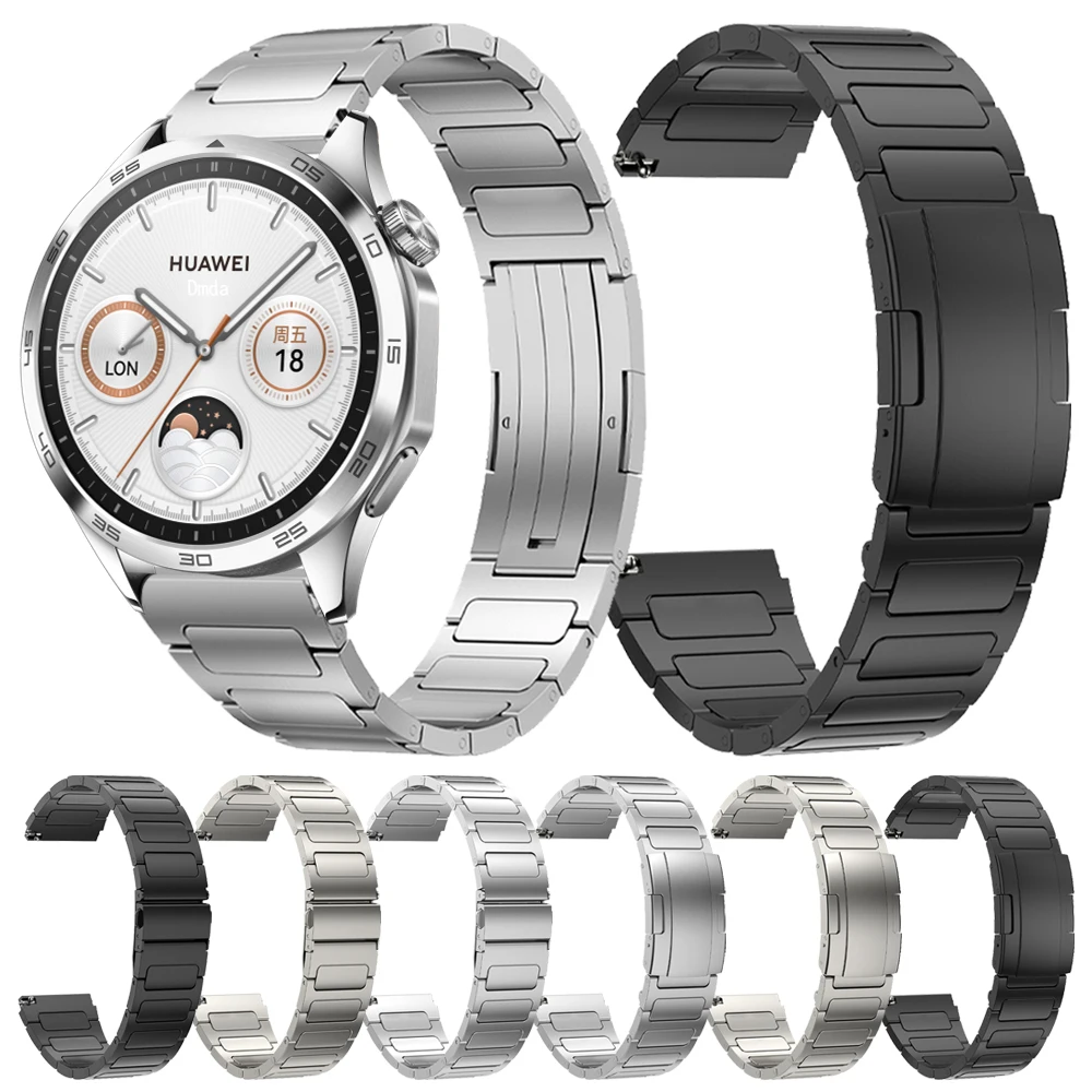 Titanium-Luxury-Strap-For-HUAWEI-WATCH-GT-4-46mm-Band-GT-4-Pro-3 ...