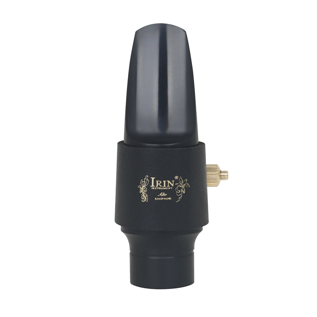 Conjunto de bocal de saxofone alto irin, bocal de saxofone preto ...