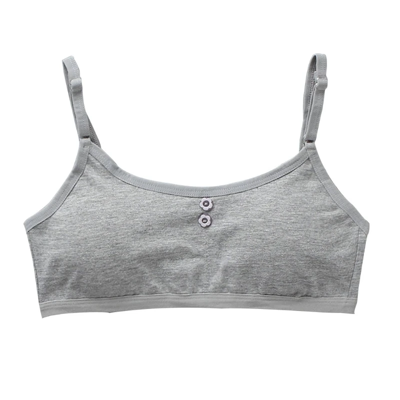 Teen Kids Girls Training Bras Underwear Lingerie Undies Undercloth Thin ...
