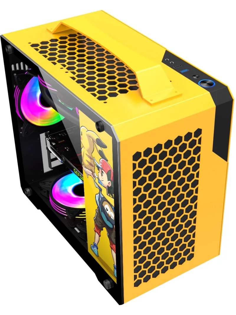 Computer-Case-MATX-itx-Small-and-Medium-sized-Board-Desktop-Traveler ...