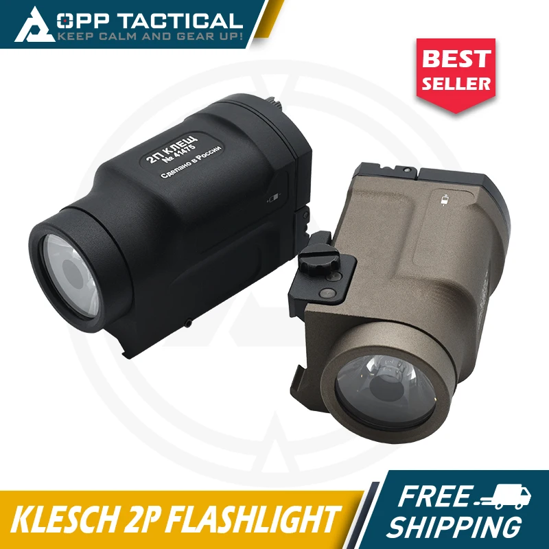 2P-KLESH-Tactical-Flashlight-AK-SD-GEN2-Strobe-Weapon-Light-with ...