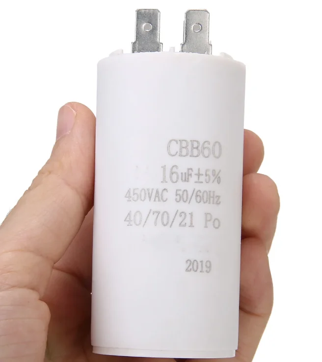 CBB60 5/6/8/10/15/20/25/30/50/100UF450V Capacitor - AliExpress 502