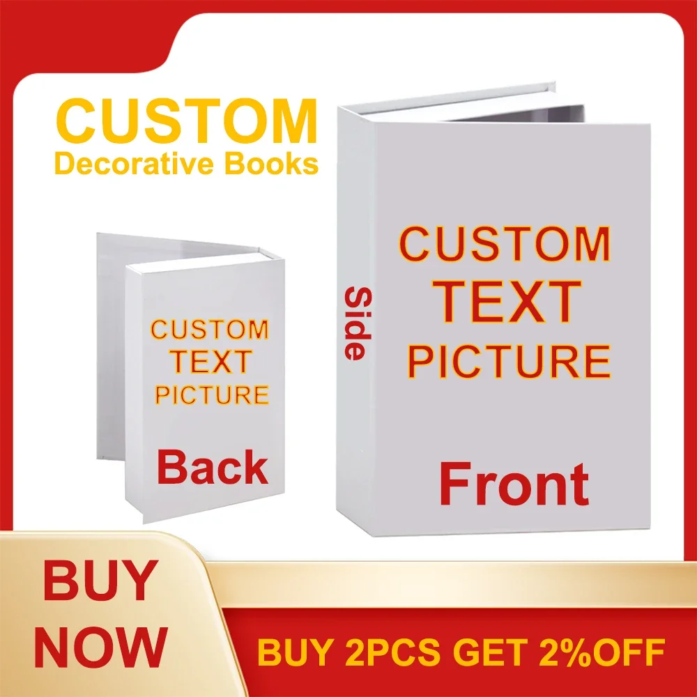 DIY-Luxury-Decorative-Book-Custom-Coffee-Table-Fake-Book-Box-Elegant ...