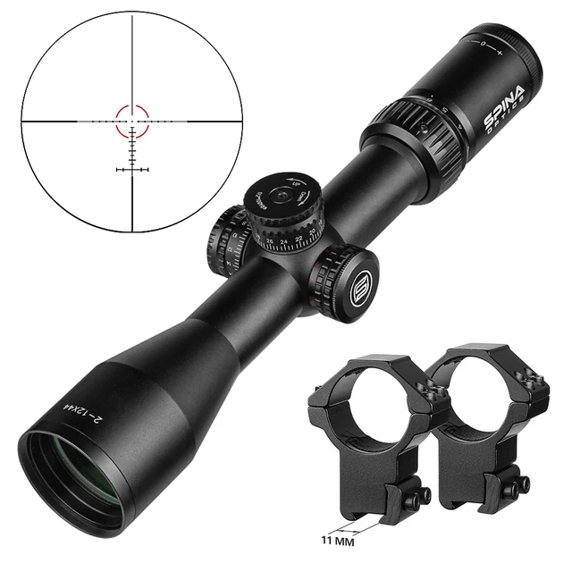 SPINA OPTICS Second Focal Tactical Riflescope Sniper Optical Sight ...