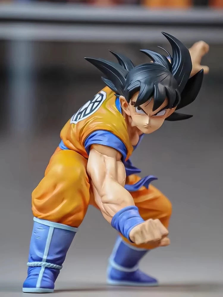 Dragon Ball Son Goku Classic Battle Stance Action Vegeta Anime Figure ...