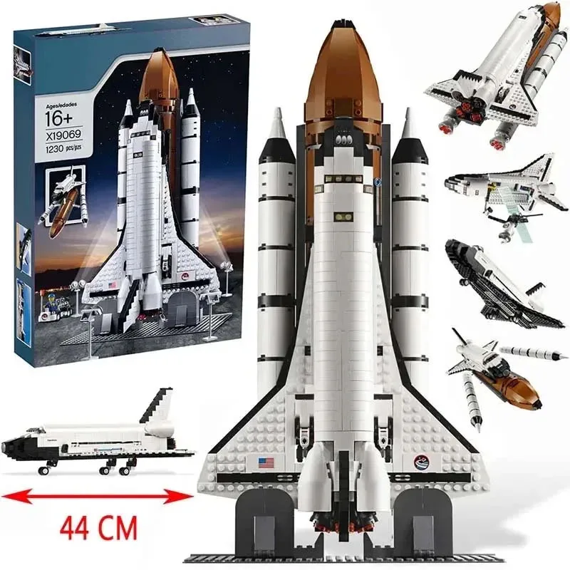 1230PCS-Space-Shuttle-Expedition-Compatiable-10231-16014-Model-Building ...