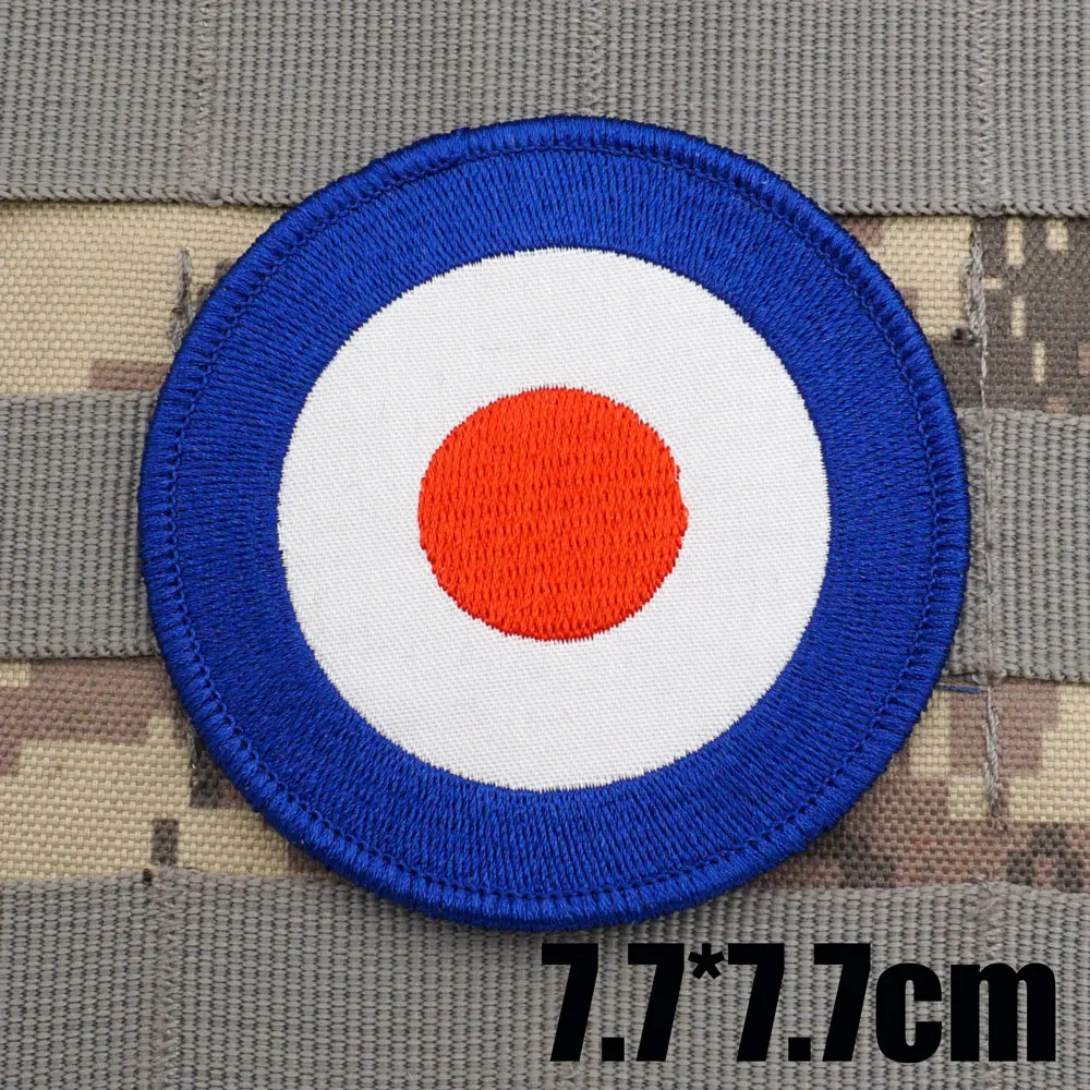 Round-British-RAF-Military-Tactical-Embroidered-Patches-Armband ...