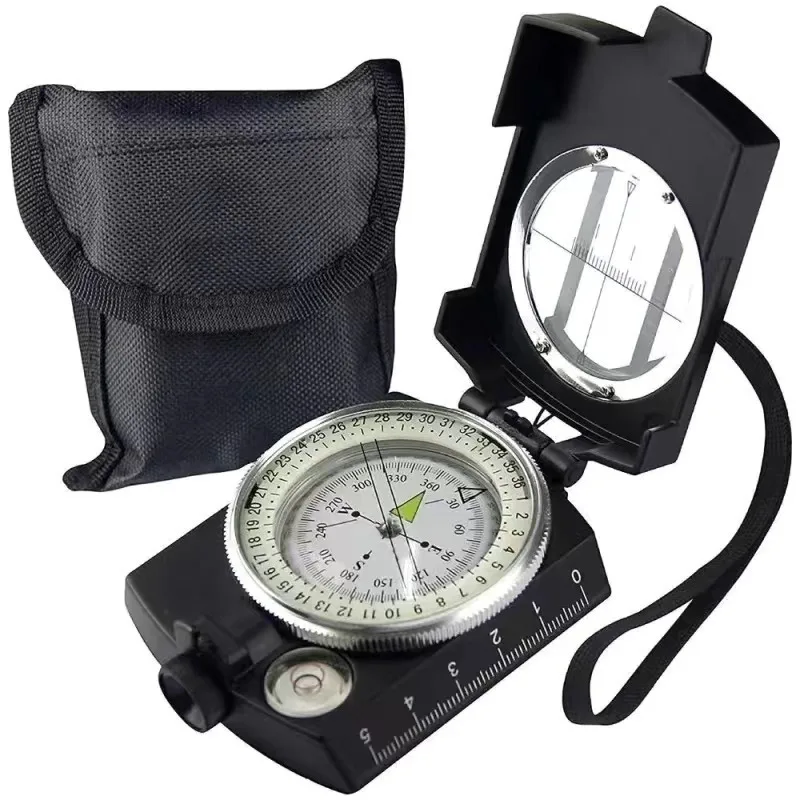 Ompass Hiking Waterproof Shockproof Military Precision Compass for ...