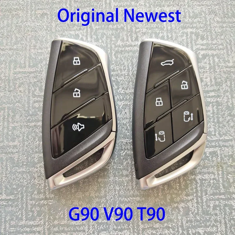 2022 2023 Original 434MHZ 3/5 Buttons Remote Control Key For SAIC G90 ...