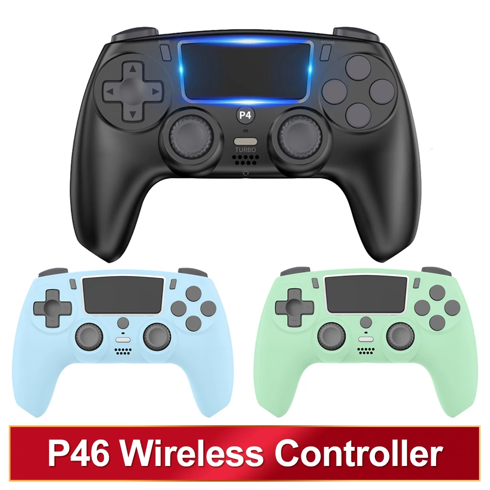 Wireless-Gamepad-Bluetooth-Controller-Dual-Vibration-No-Latency-USB ...