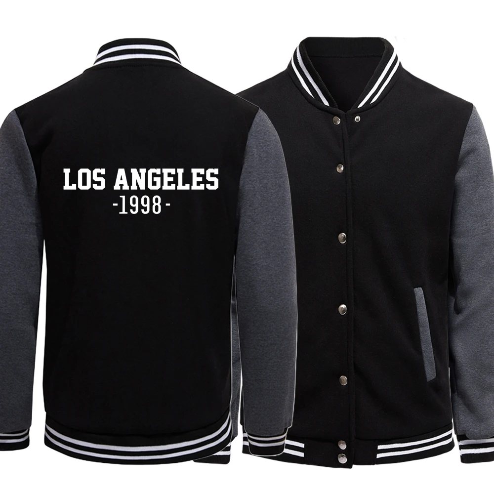 Los-Angeles-1998-Letter-Prints-Jacket-Autumn-Trend-Men-S-Baseball-Suit ...