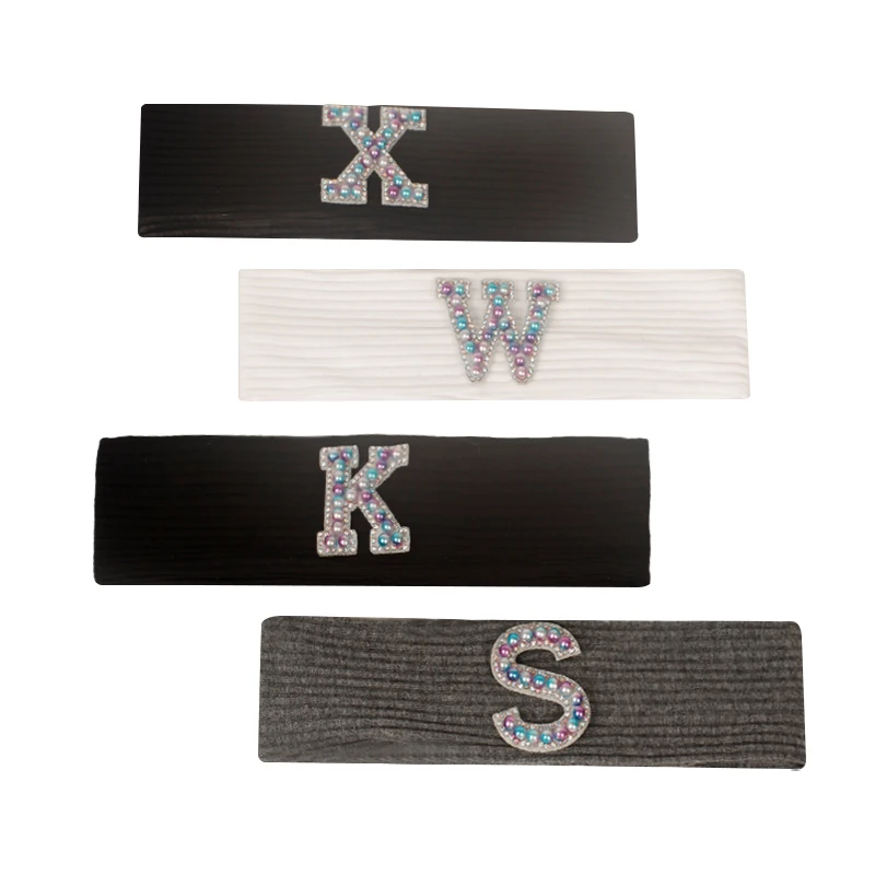 Baby-Girls-Multicolor-Pearl-Letter-Headband-Hair-Accessories-New-Child ...