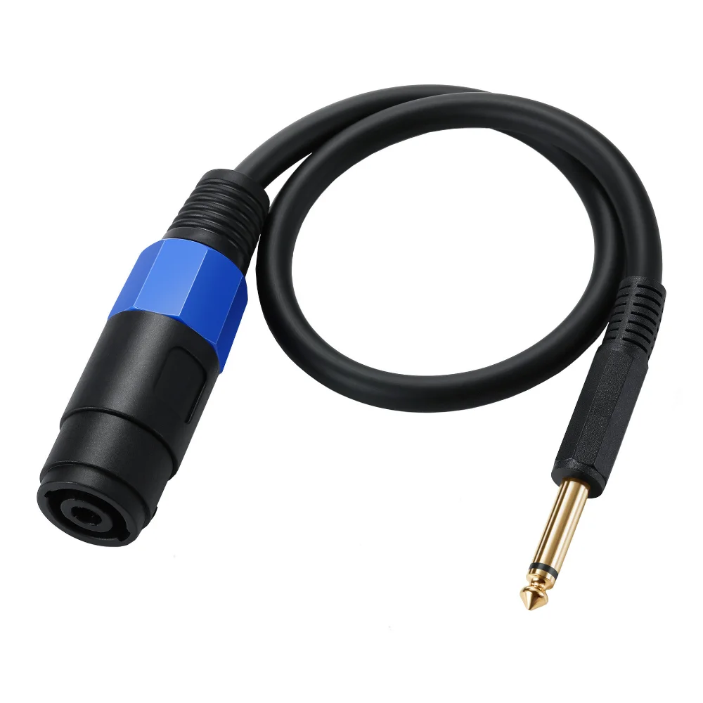 Speakon Female Connector to 1 4 Male Cable Audio Patch SpeakON Jack speakon-female-connector-to-1-4-male-cable-audio-patch-speakon-jack
