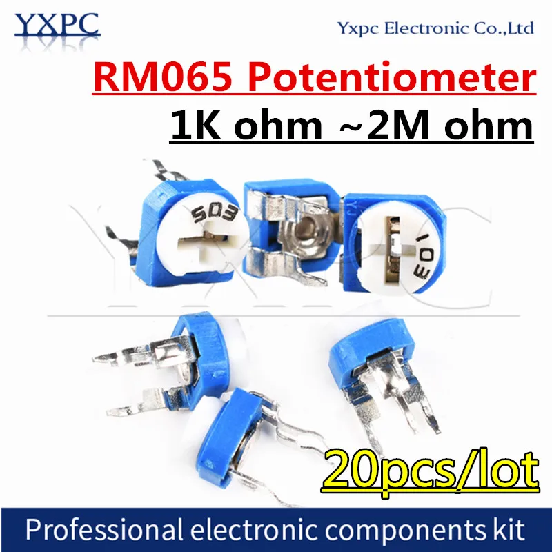 10pcs Rm065 Rm-065 100 200 300 500 1k 2k 3k 5k 10k 20k 50k 100k 200k ...