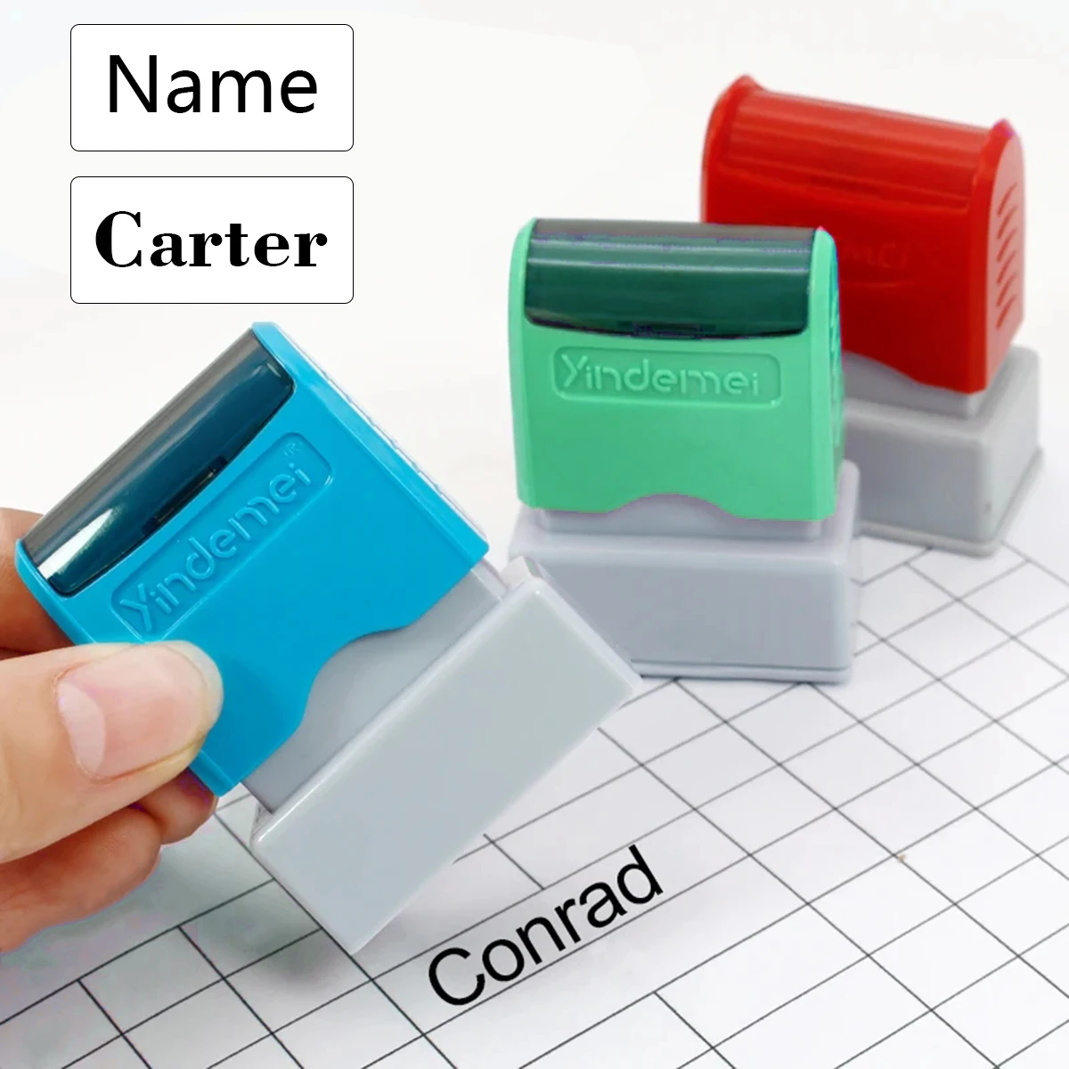 Personalized-Waterproof-Stamp-for-Clothing-and-paper-custom-Ink-Pad ...