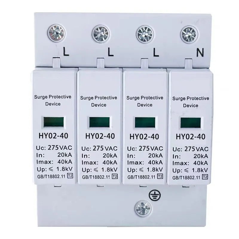 Good-Quality-Surge-Protection-Device-275V-or-385V-AC-SPD-20KA-40KA-3P ...
