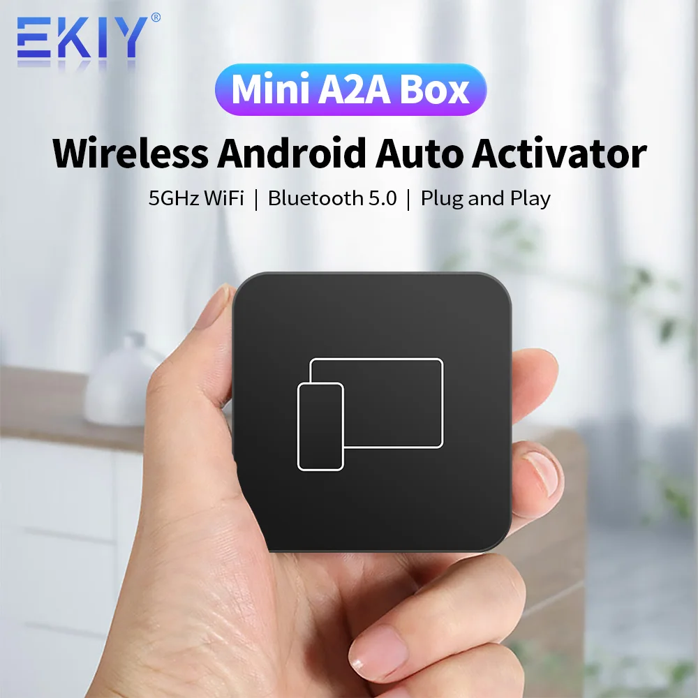 EKIY-A2A-Wired-to-Wireless-Android-Auto-Adapter-For-Wired-Android-Auto ...