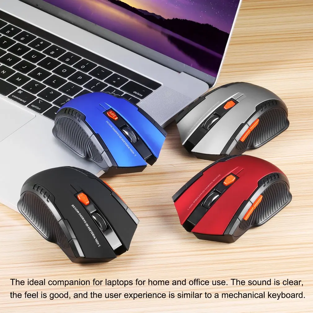 New-6-button-Design-Wireless-Mouse-2-4Ghz-1600DPI-Mini-Optical-Gaming ...