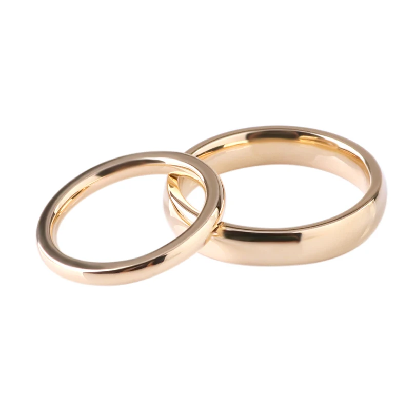 Gold Wedding Ring Sets For Bride And Groom