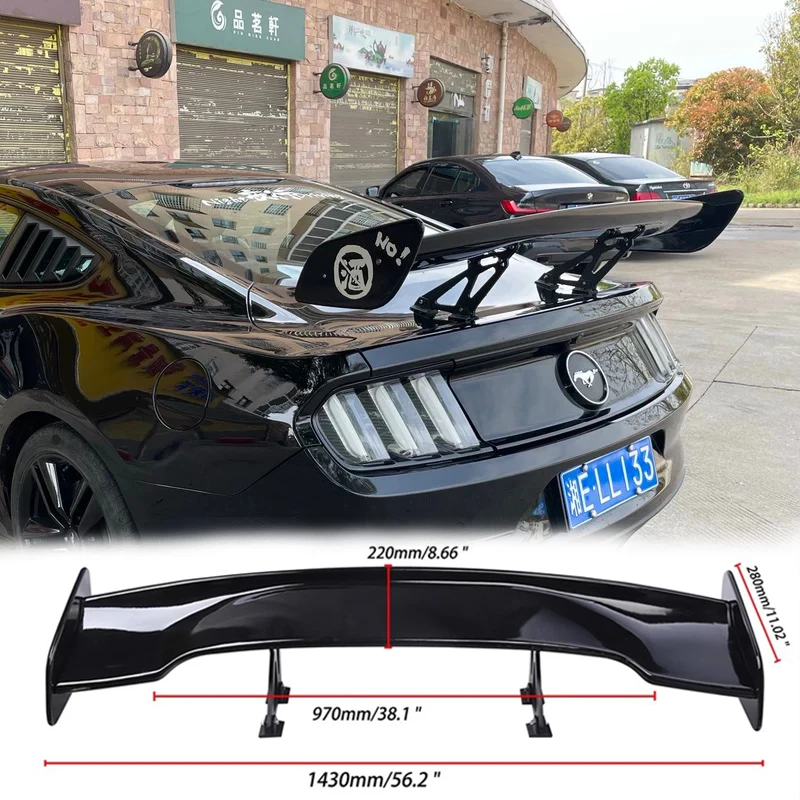 Spoiler For Mustang 2015 2016 2017 2019 2023 carbon fiber gt500 gt350 ...