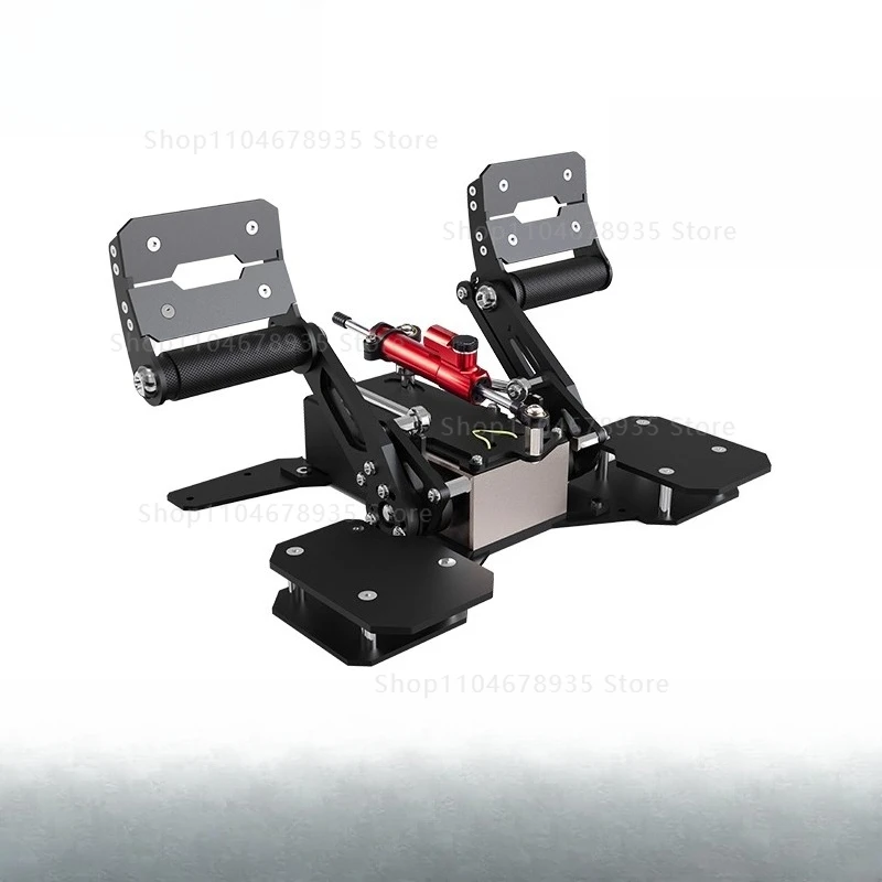 Raptor All-Metal Flight Sim Rudder Pedals with Hall Sensor & Toe Brakes ...