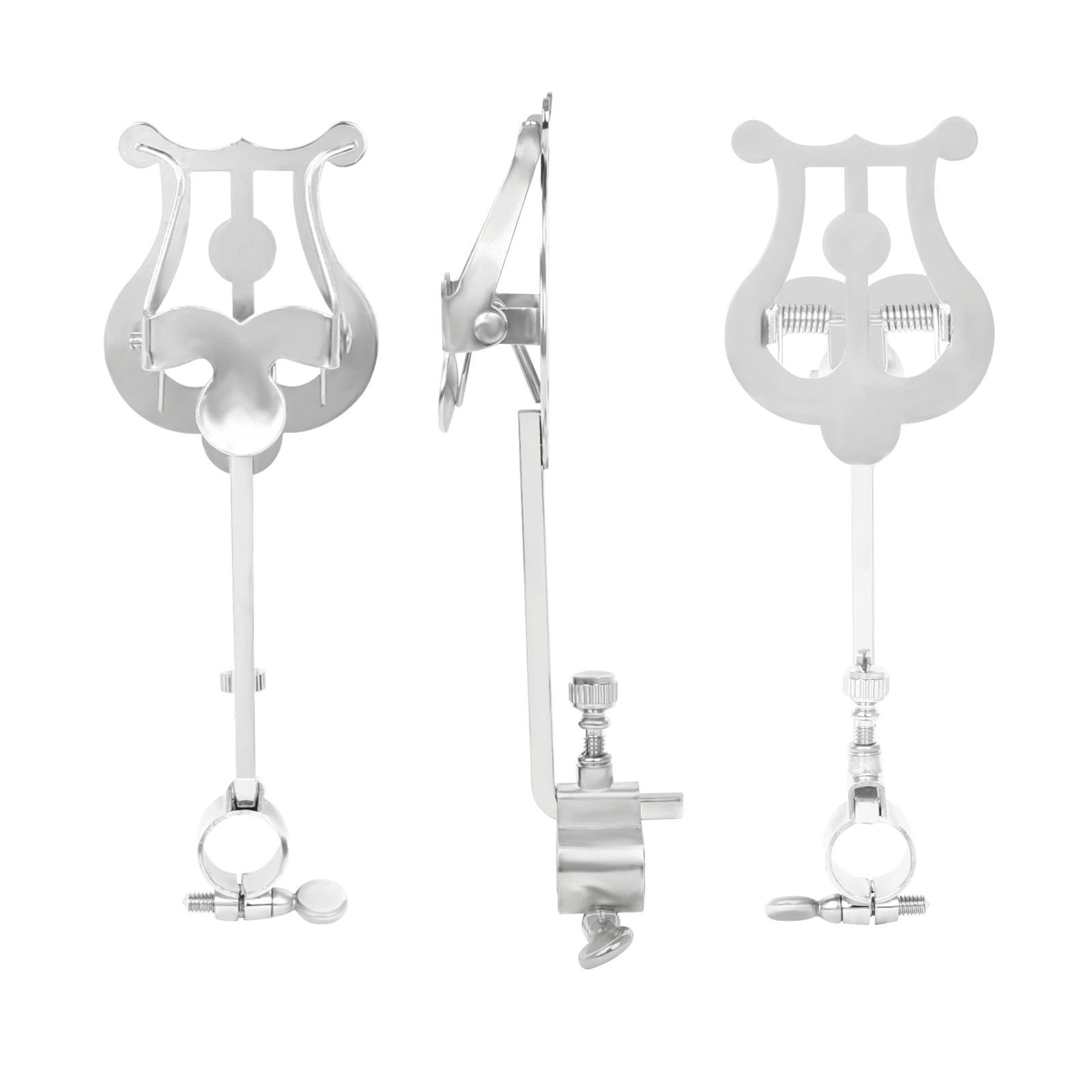 ZJ-12 Portable Flute Music Stand Metal Material Marching Band Sheet ...